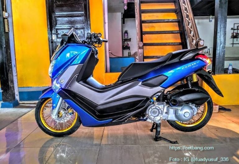 Modifikasi Nmax Pelek Jari Jari - Cetbang.com